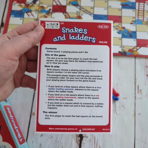 Gra Snakes and Ladders - Hydraulik i Drabiny > Edu Pszczółka
